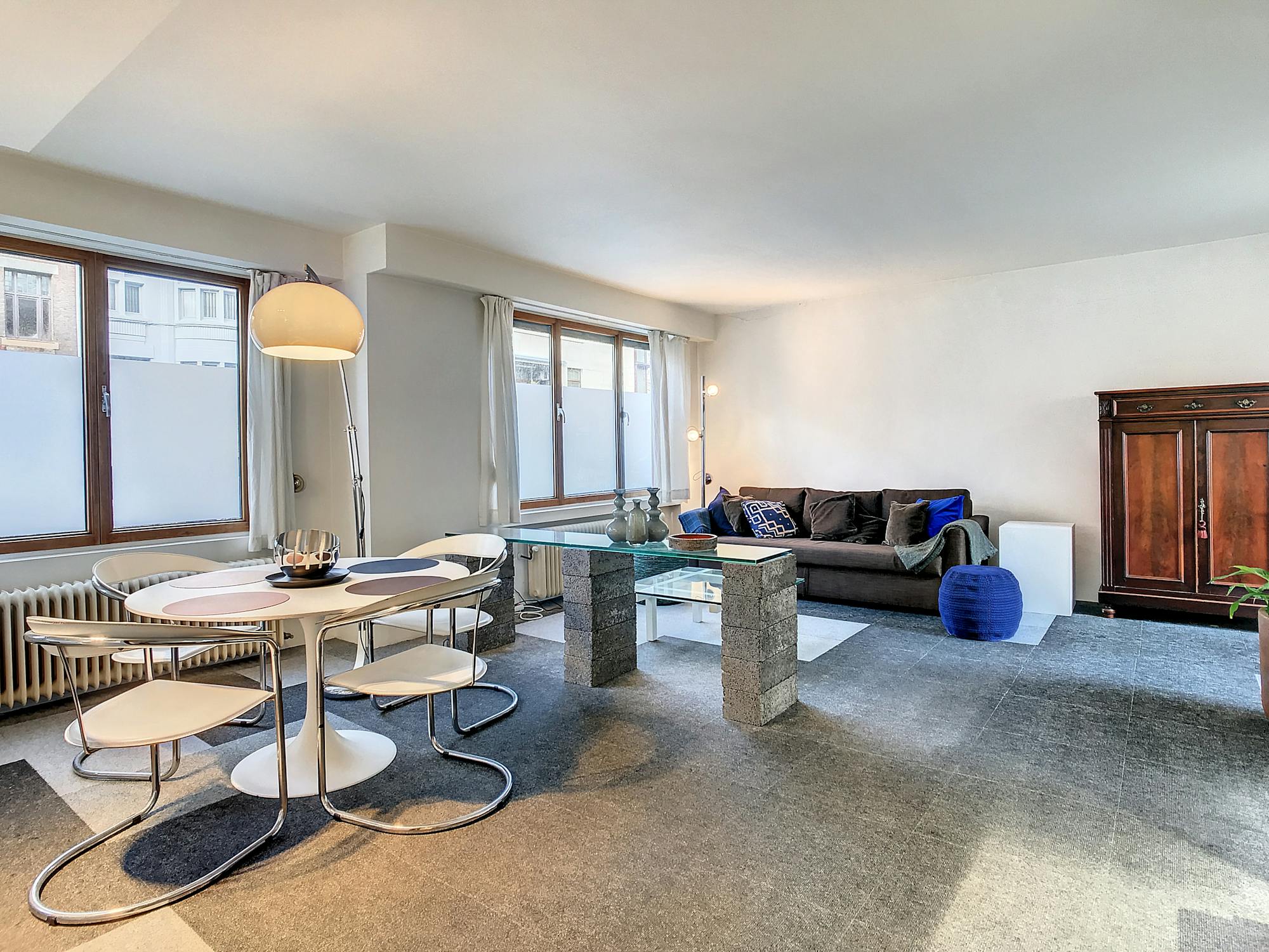 Gelijkvloers appartement verhuurd in Ruytenburgstraat 4, Berchem - Dewaele