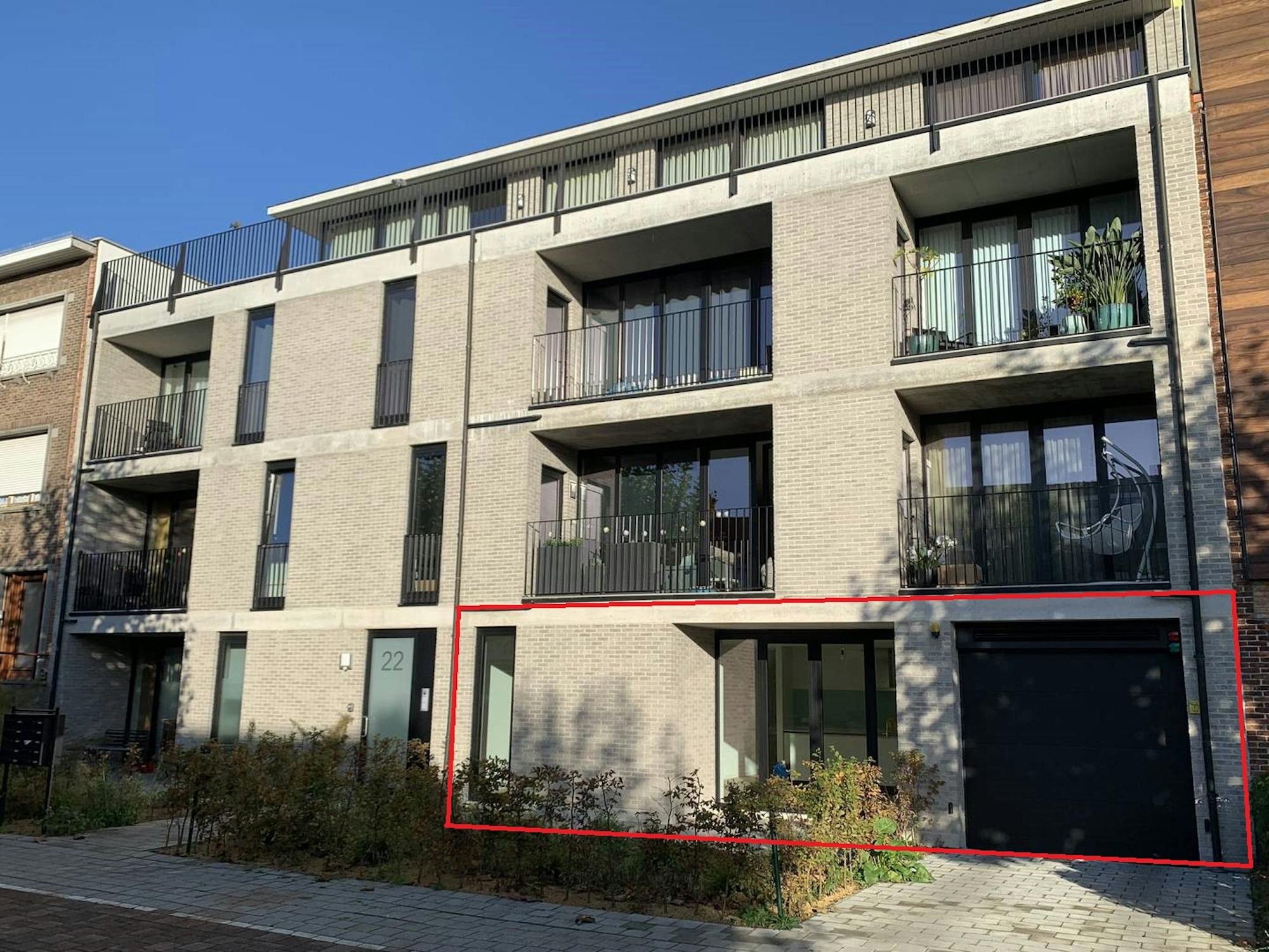Gelijkvloers appartement verhuurd in Boekenborglei 22, Schoten - Dewaele