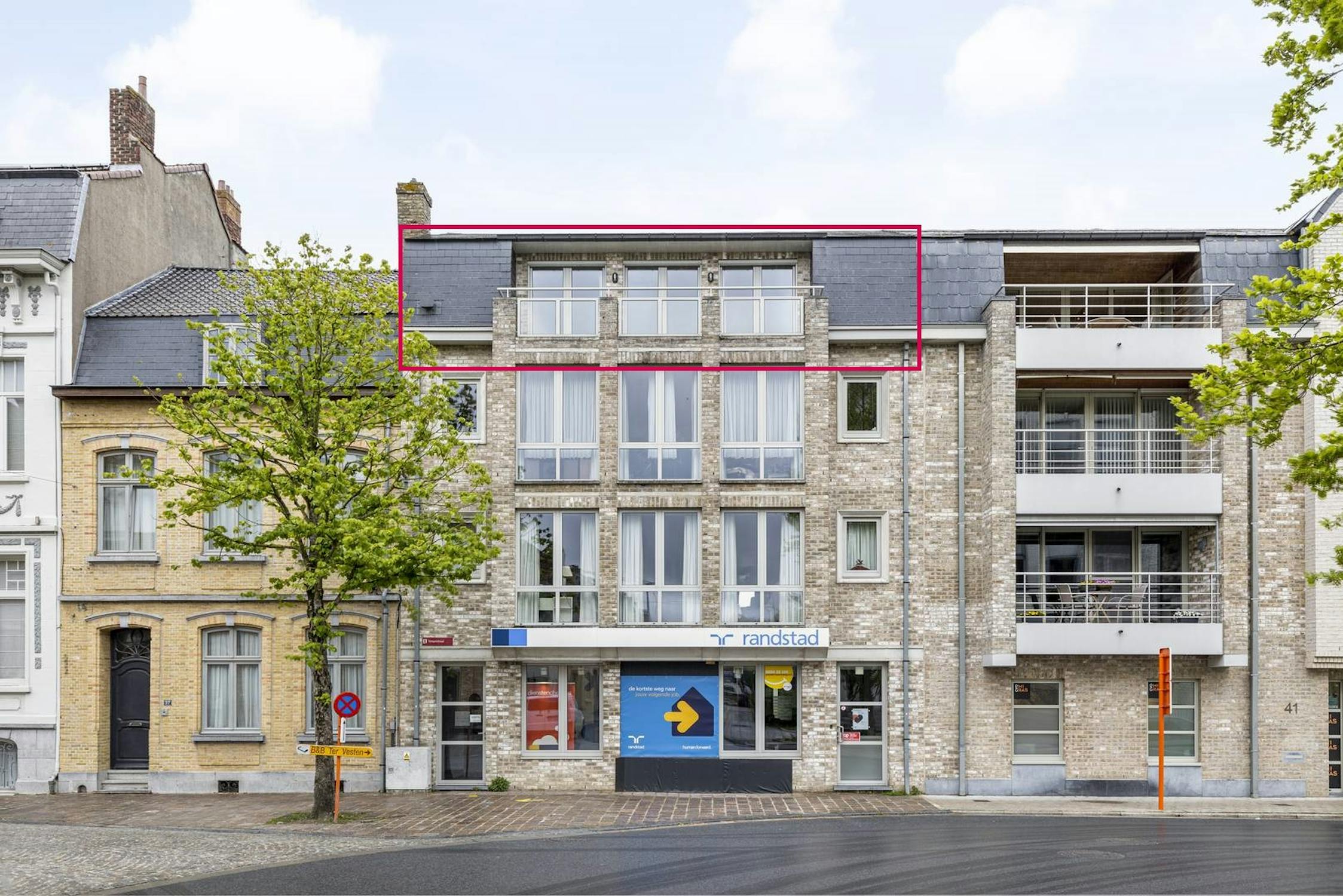 Penthouse verkocht in Tempelstraat 39, Ieper - Dewaele